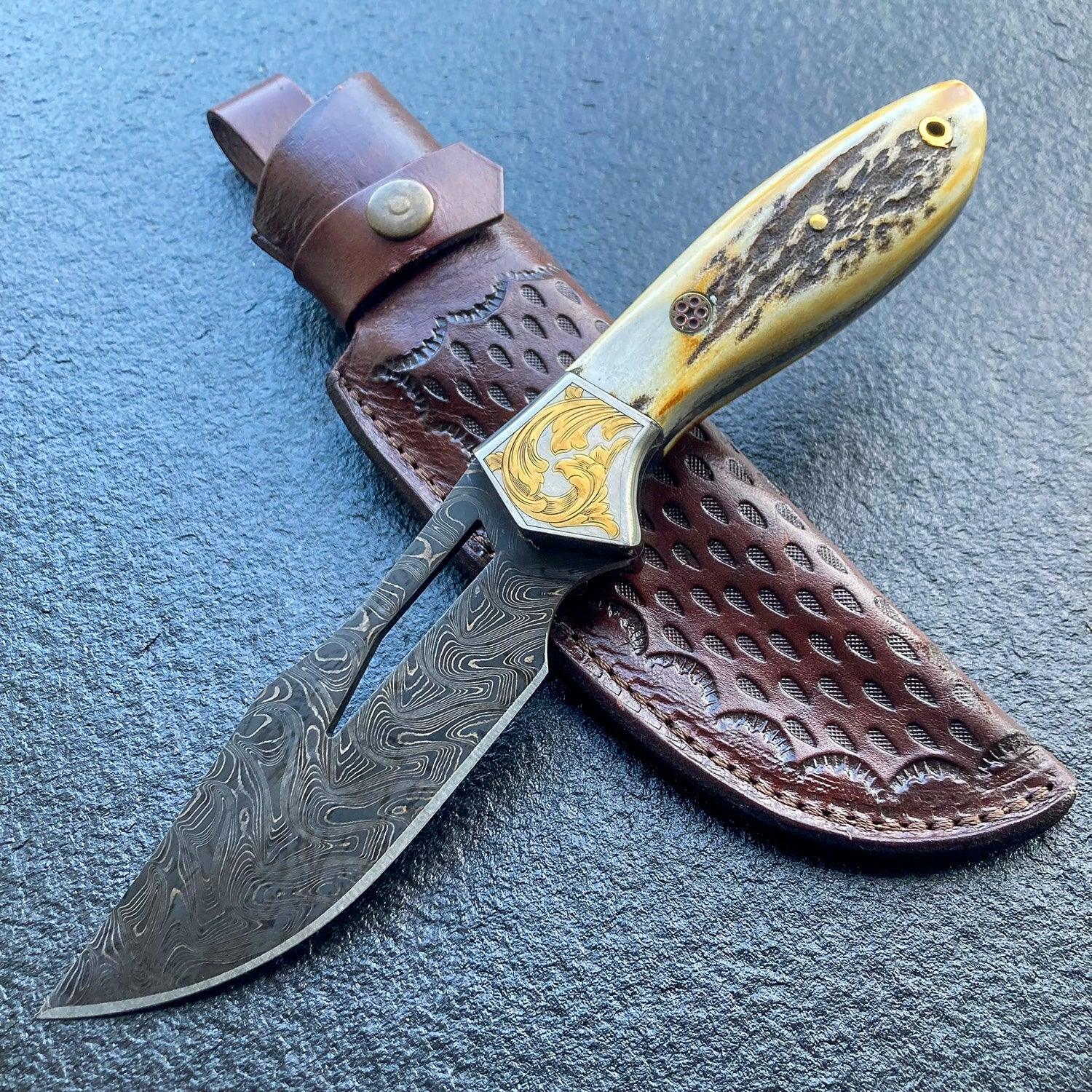 The Top 10 Damascus Steel Hunting Knives – Ottoman Swords
