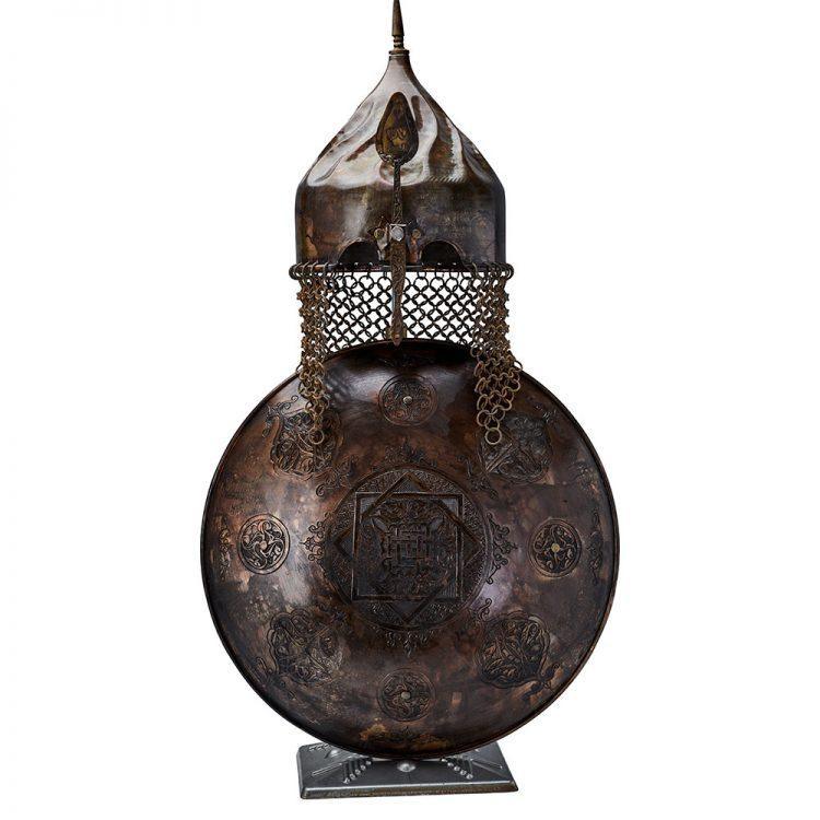 Turkish Helmet Shield Set For Sale | Ottoman Swords