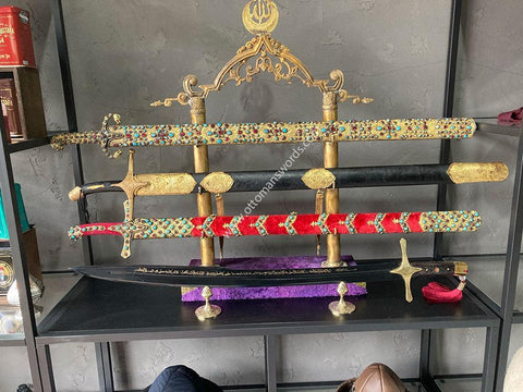 Topkapi Palace Museum Replica Swords Set For Sale | Ottoman Swords