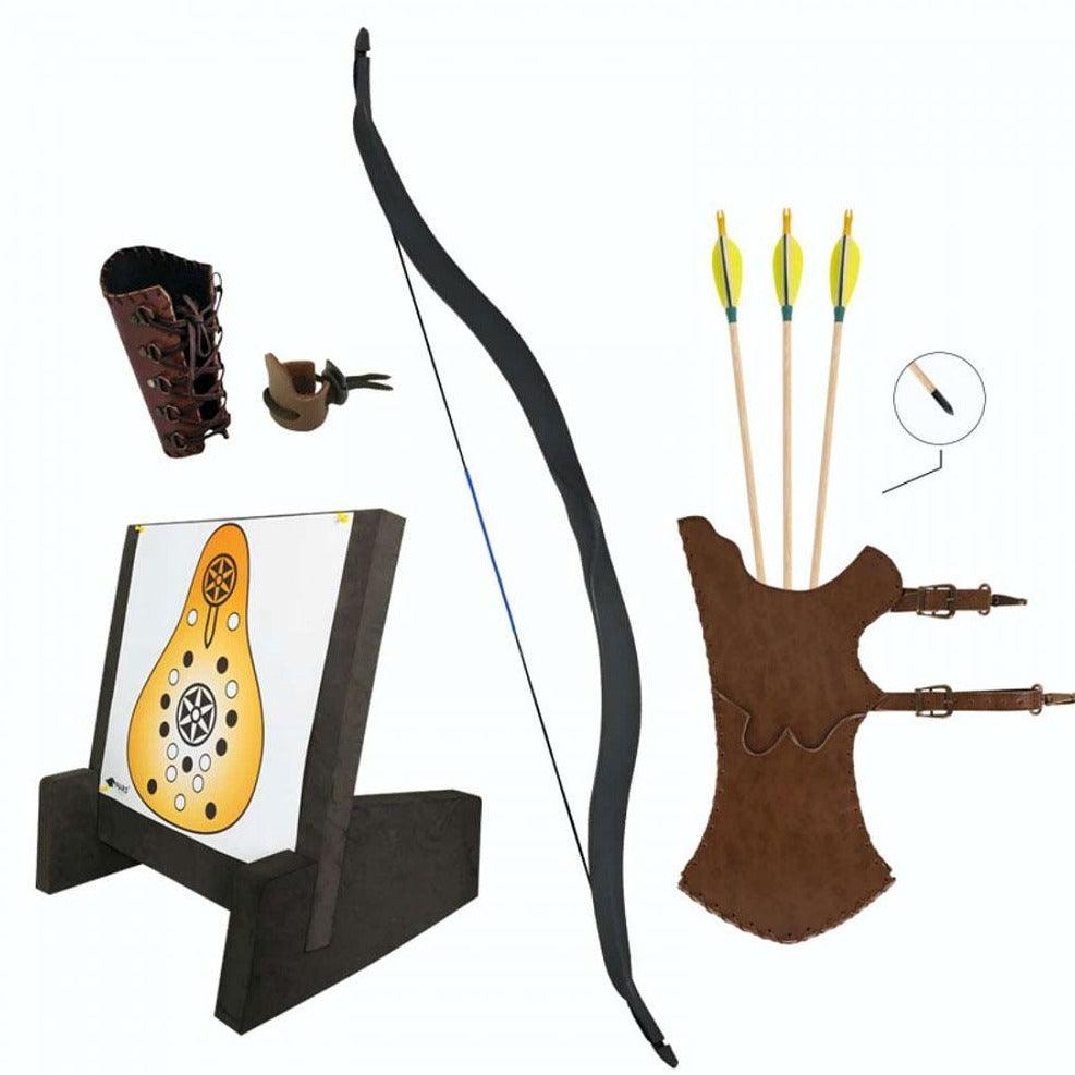 Traditional Archery Arrow, Bow, Target, Quiver Set | Ottoman Swords