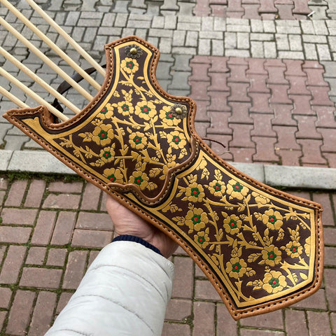 Traditional Painted Ottoman Quiver – Ottoman Swords